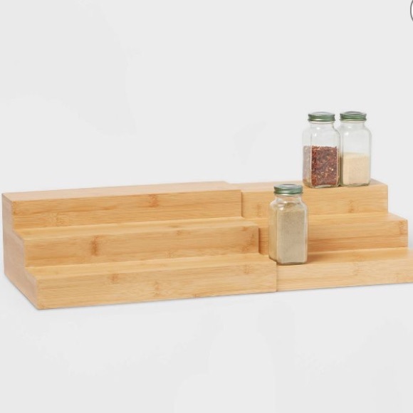 Threshold | Kitchen | Target Threshold Expandable 3 Tier Bamboo Spice ...